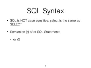 MySQL for beginners | PDF