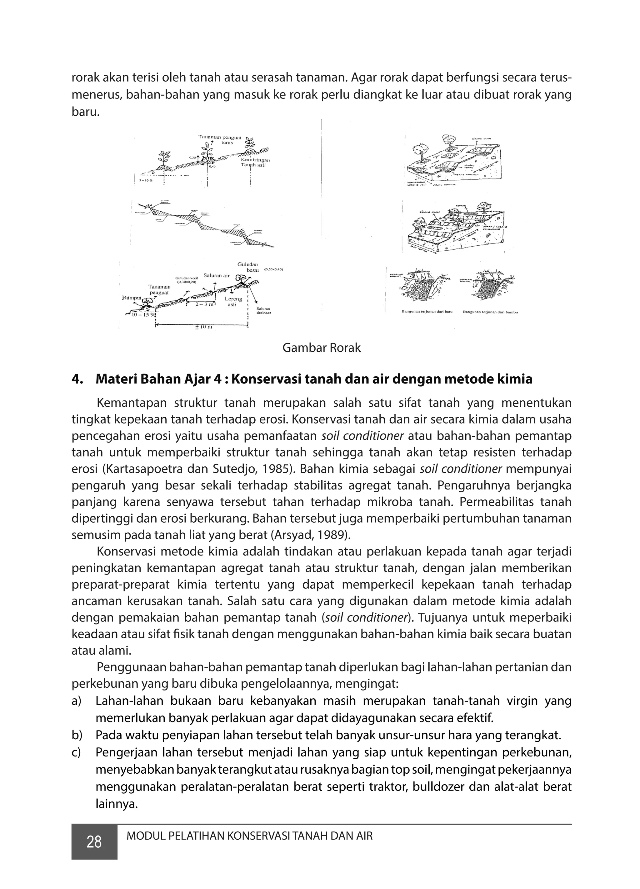 modul pelatihan konservasi tanah dan air - panduan pelatihan bagi cbo ...