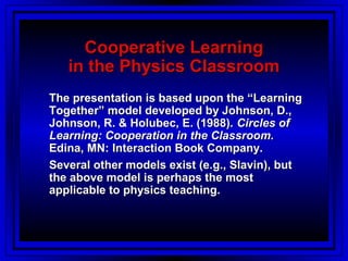 Cooperative Learning | PPT