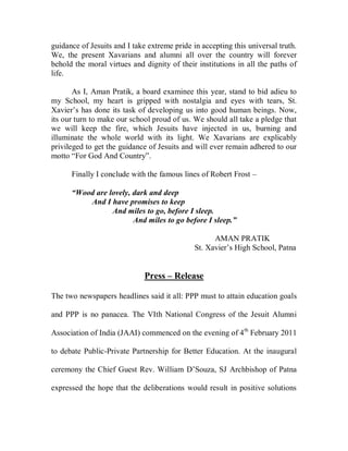 SIXTH JAAI NATIONAL CONGRESS | PDF