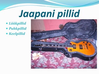 Jaapani muusika | PPTX