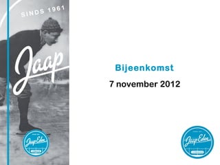 Jaap Eden IJsbaan - Uitleg plannen | PPT