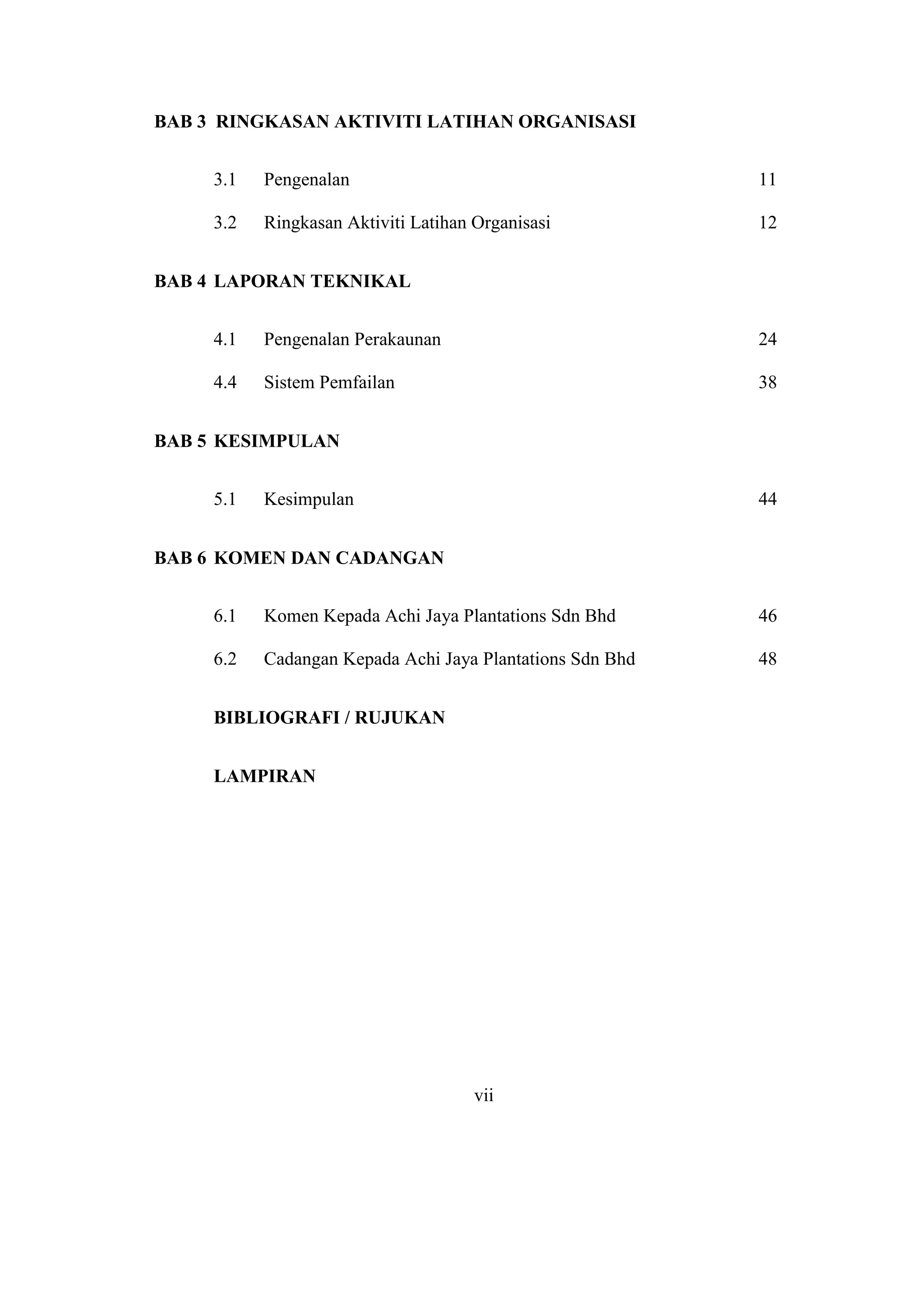 Contoh Report LI Jabatan perdagangan | DOCX