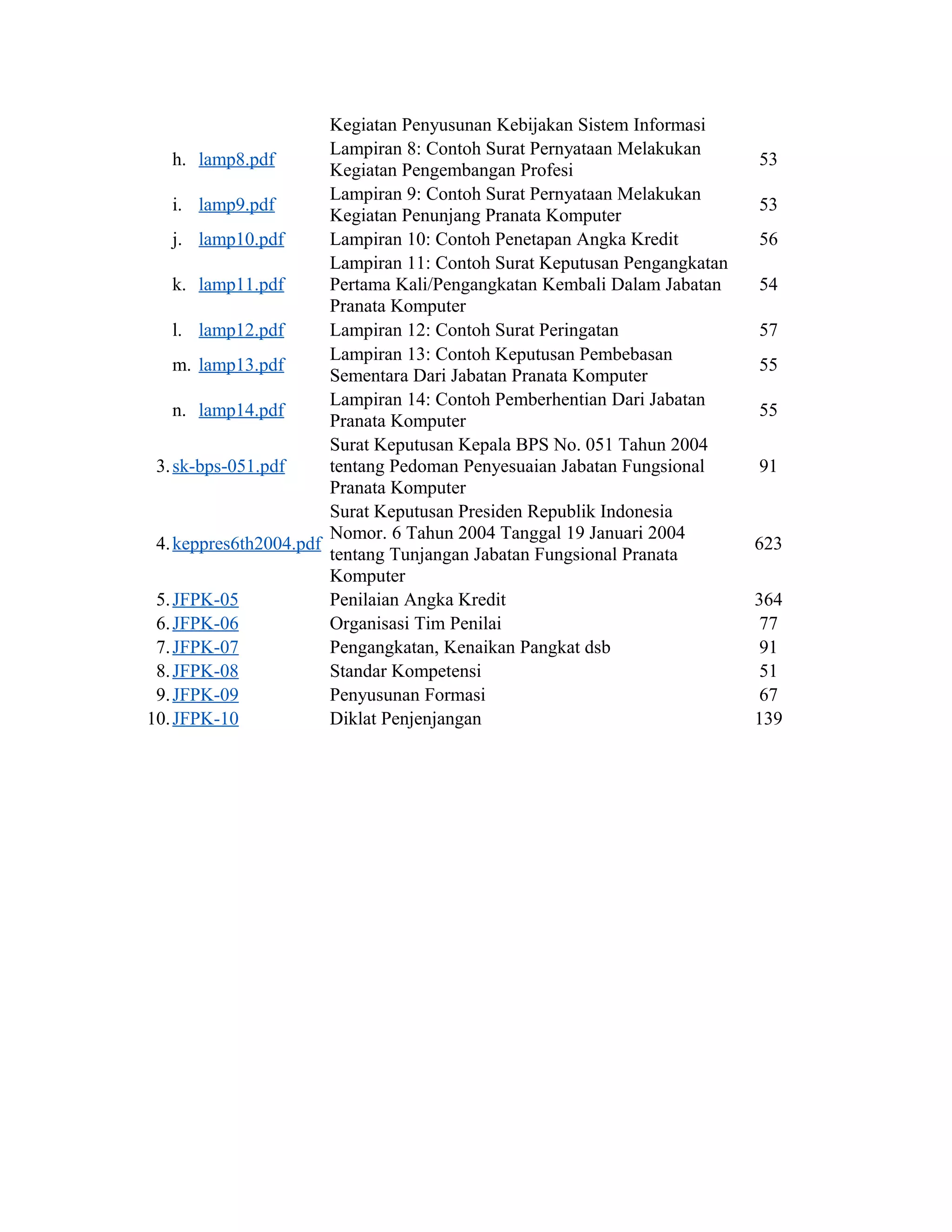 Jabatan pranata komputer | DOC