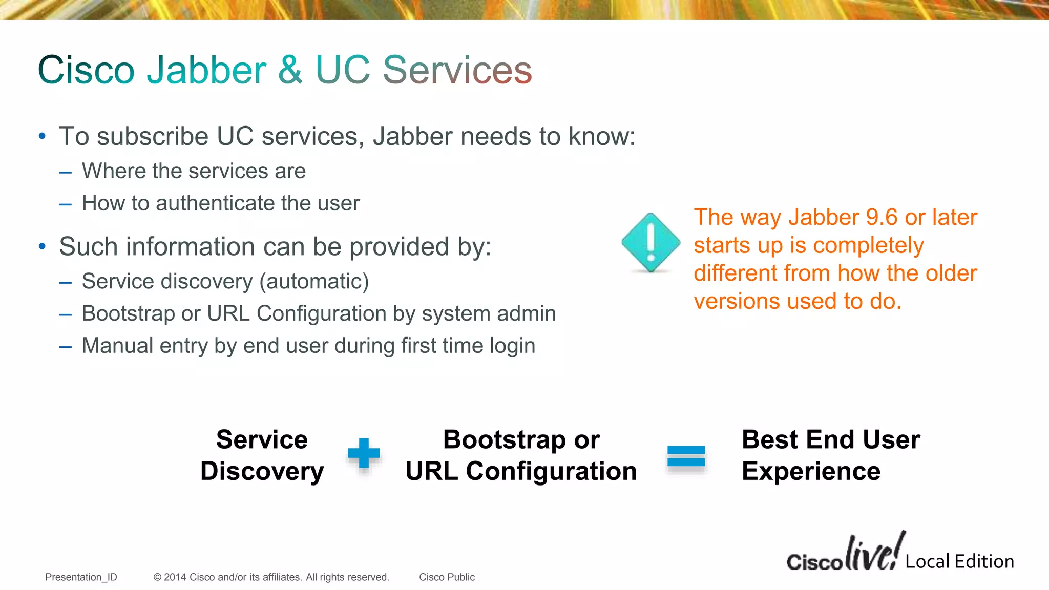 Jabber design and configuration | PPTX