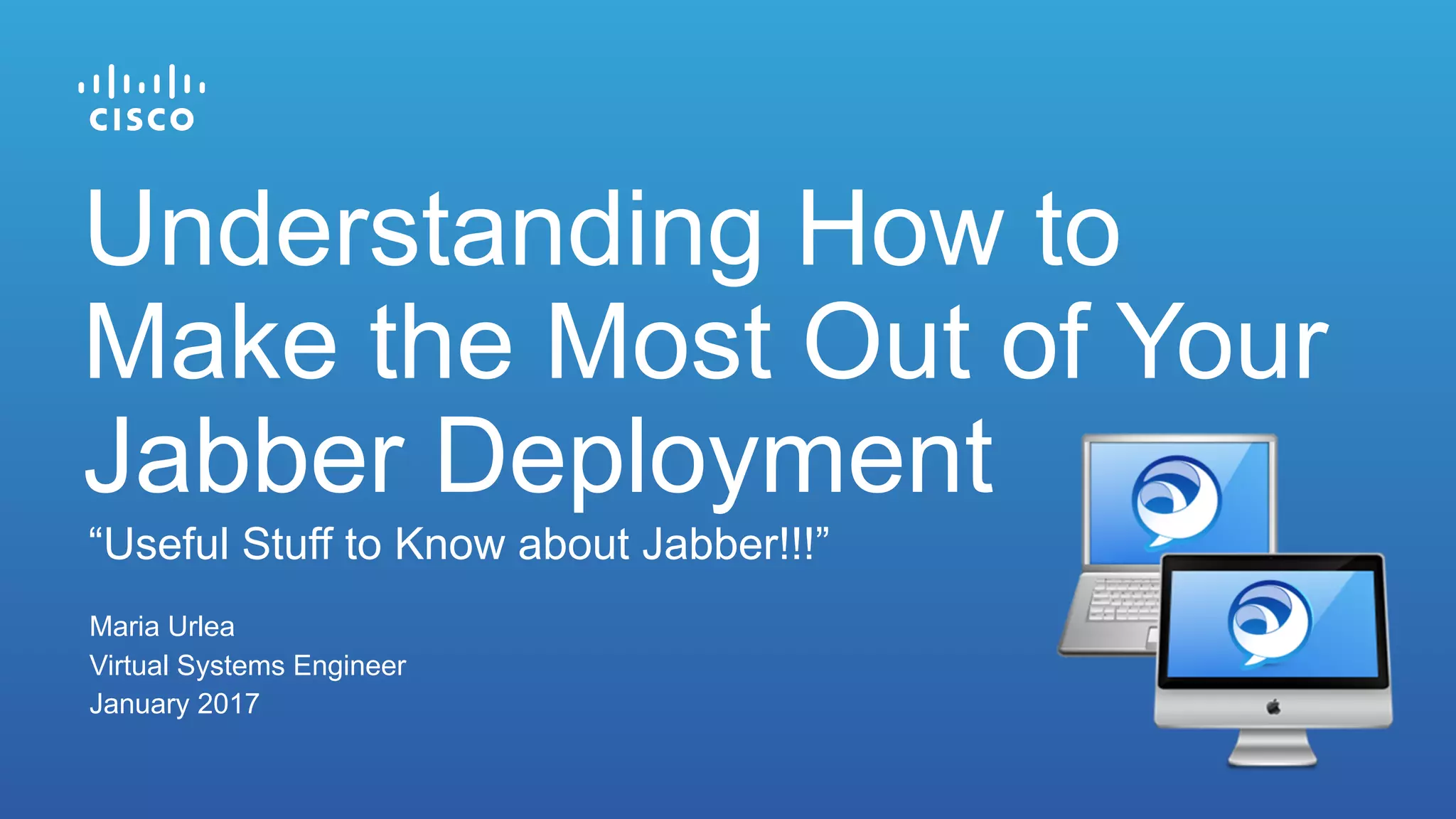 Making the most of Jabber | PDF