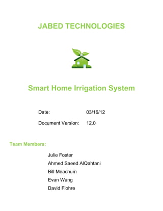 Jabed technologies rev12_jf | PDF