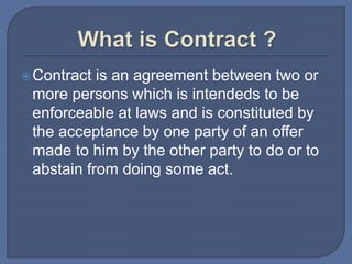 Essential of valid contract | PPTX