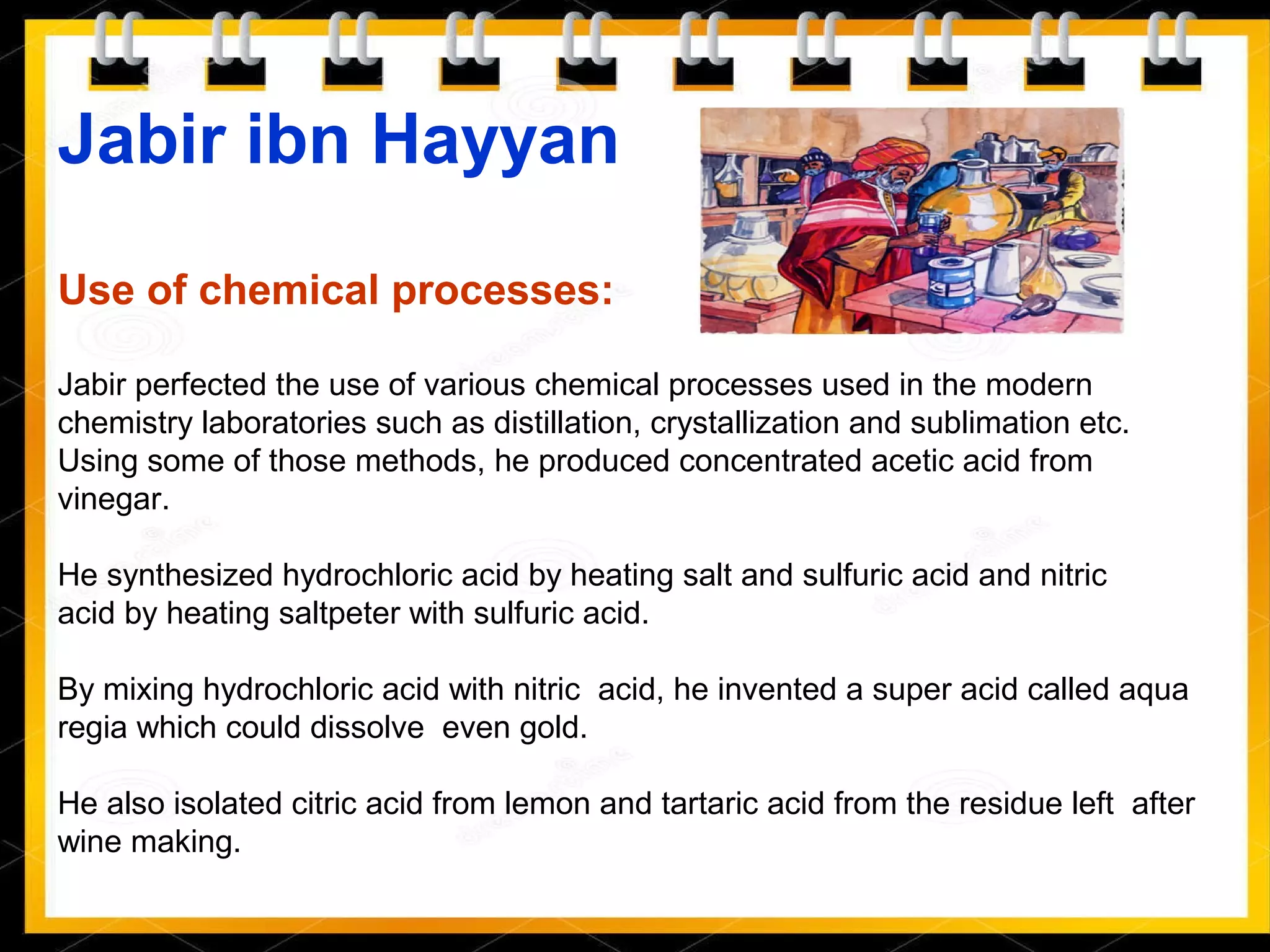 Jabir ibn Hayyan | PPT