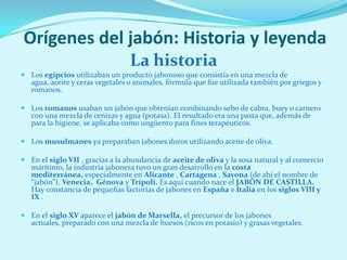 Jabón de Castilla | PPTX