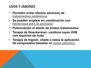 Jabón para la psoriasis | PPTX