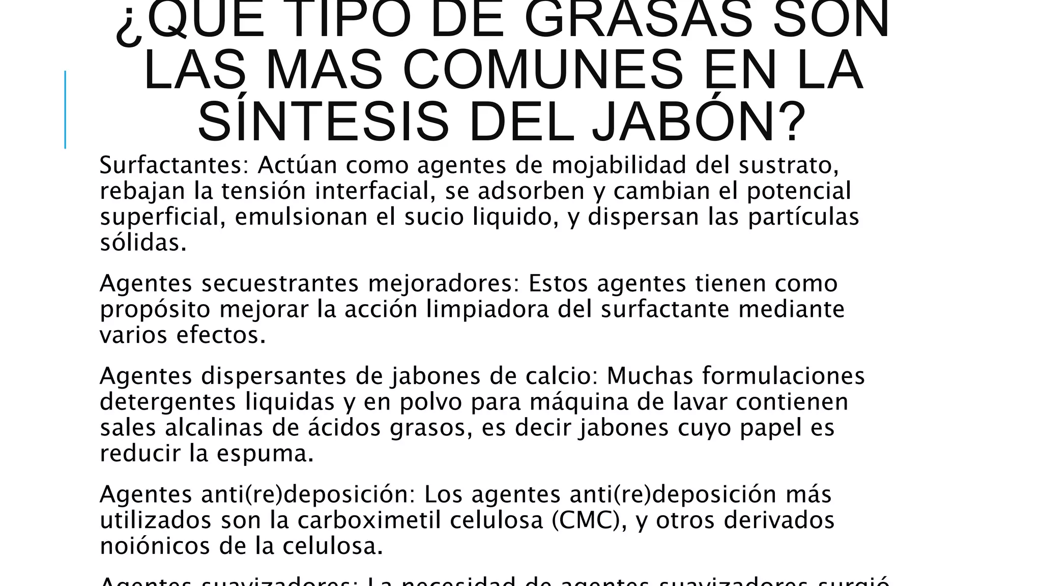 ¿Cómo se hacen los jabones? | PPTX