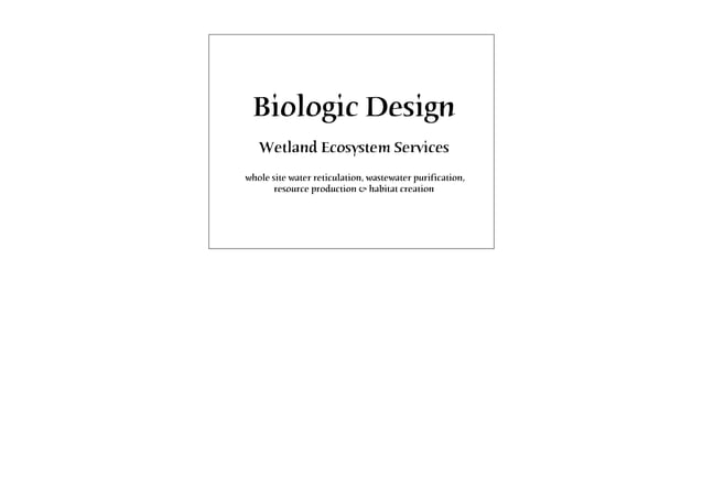 J abrahams biologic design uk | PDF