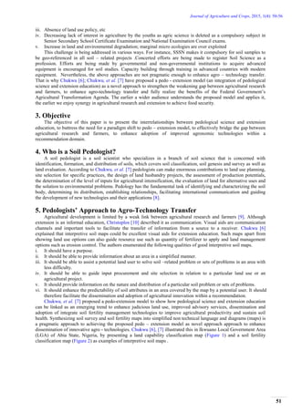 The Roles of a Soil Pedologist in Agro - Technology Transfer | PDF ...