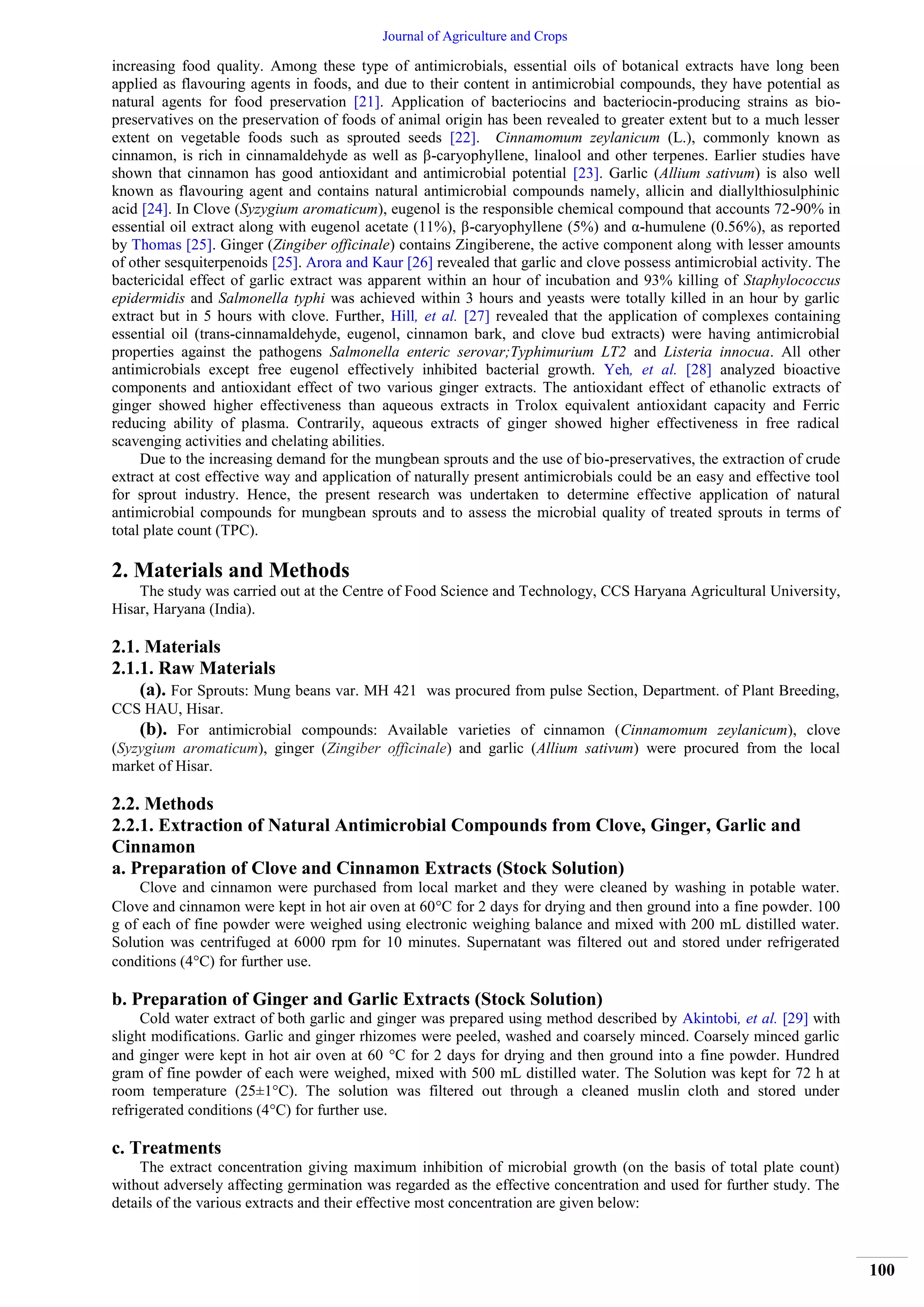 Assessment of Total Colony Count in Mungbean (Vigna radiata) Sprouts ...