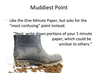 Jace Hargis 1 Minute Think to Share Muddy Maps | PPT