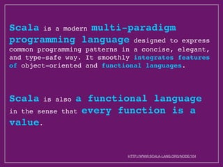 Introduction to Functional Programming in Scala | PPT