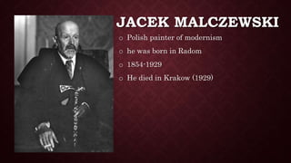 Jacek malczewski | PPTX