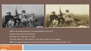 The Glass House mountains: increasing access to our heritage ...