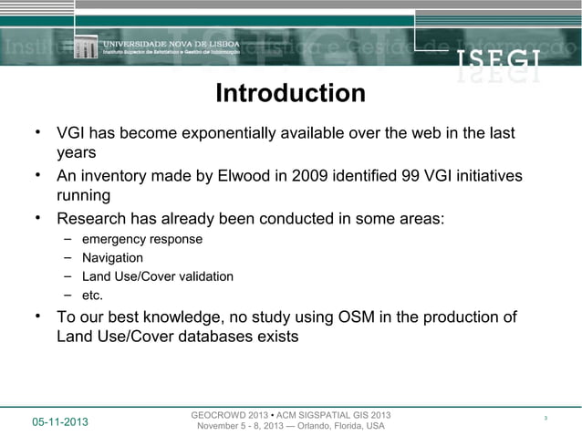 Exploratory analysis of OpenStreetMap for land use classification | PPT ...