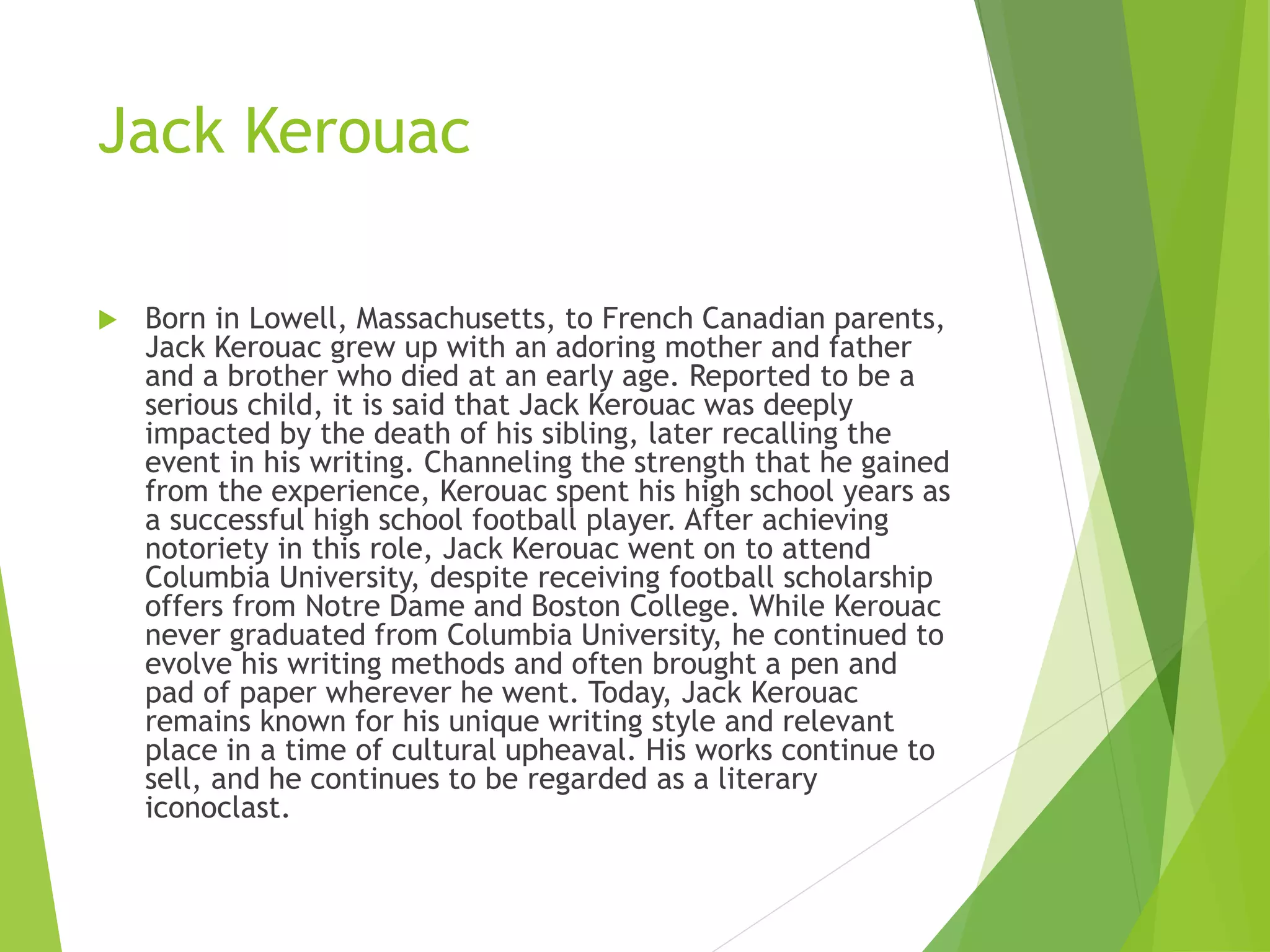 John Kerouac | PPT