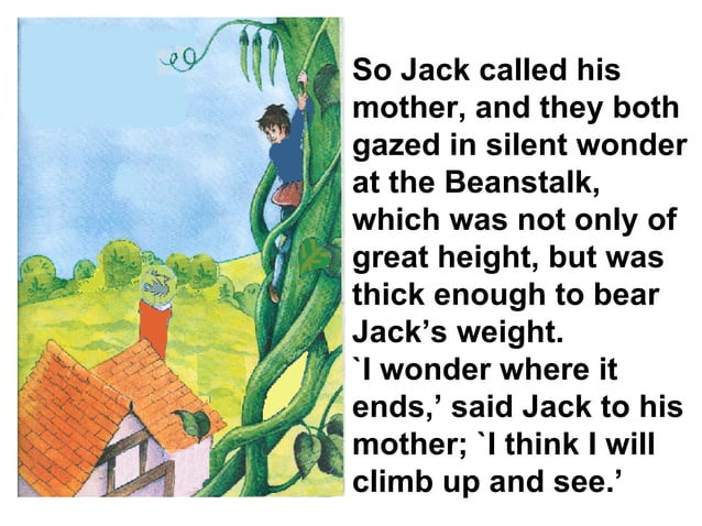 Jack And The Beanstalk | PPT | Climbing | Extreme Sports