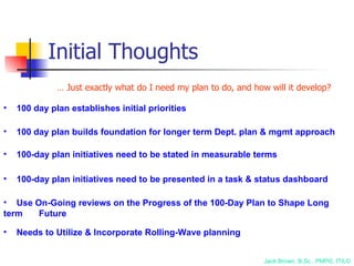 100 Day Plan for Directing a PMO | PPS