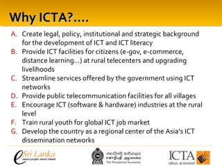 Introduction to ICTA - Org Study Presentation | PPT