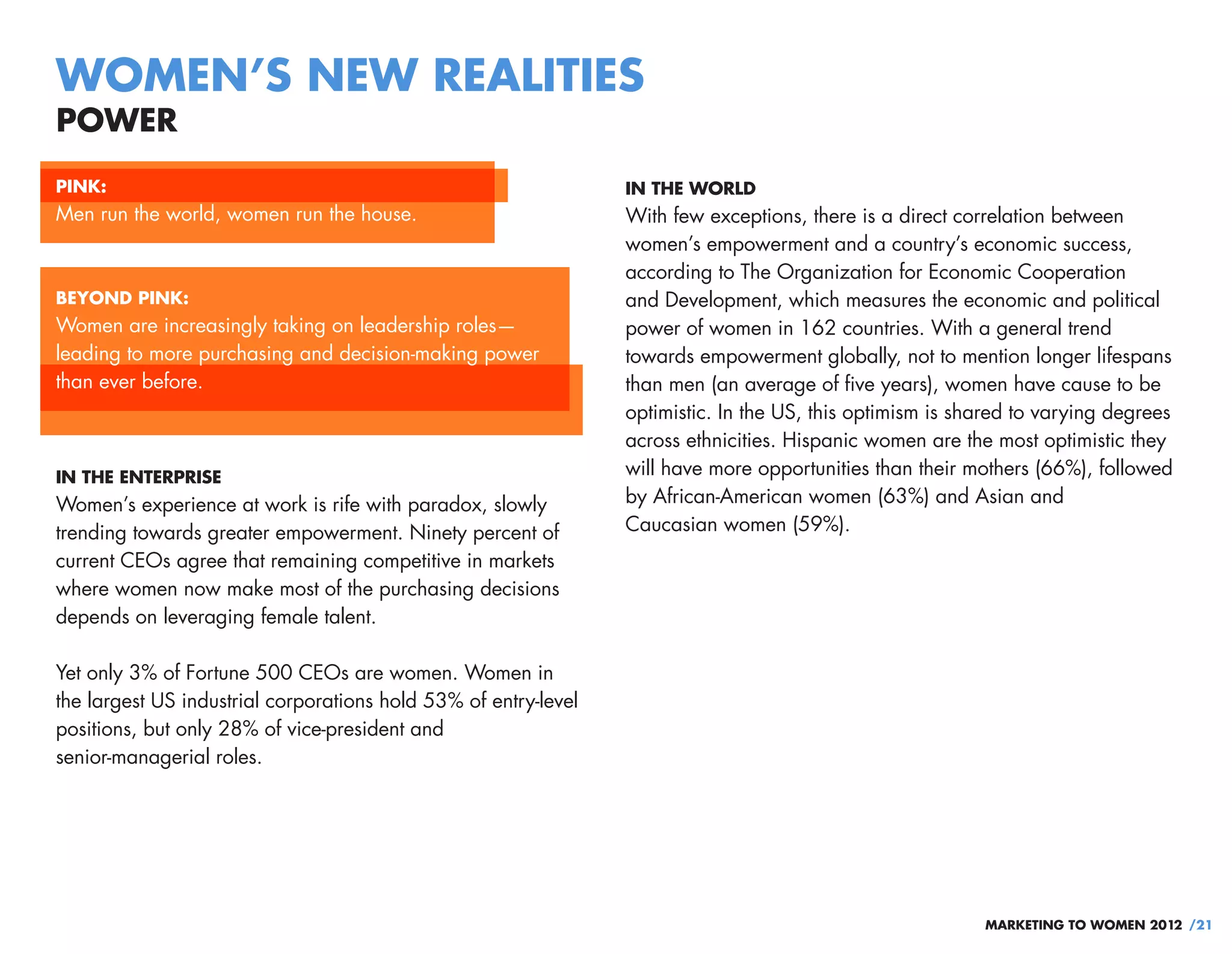 Beyond pink: Research on marketing to women consumers | PDF