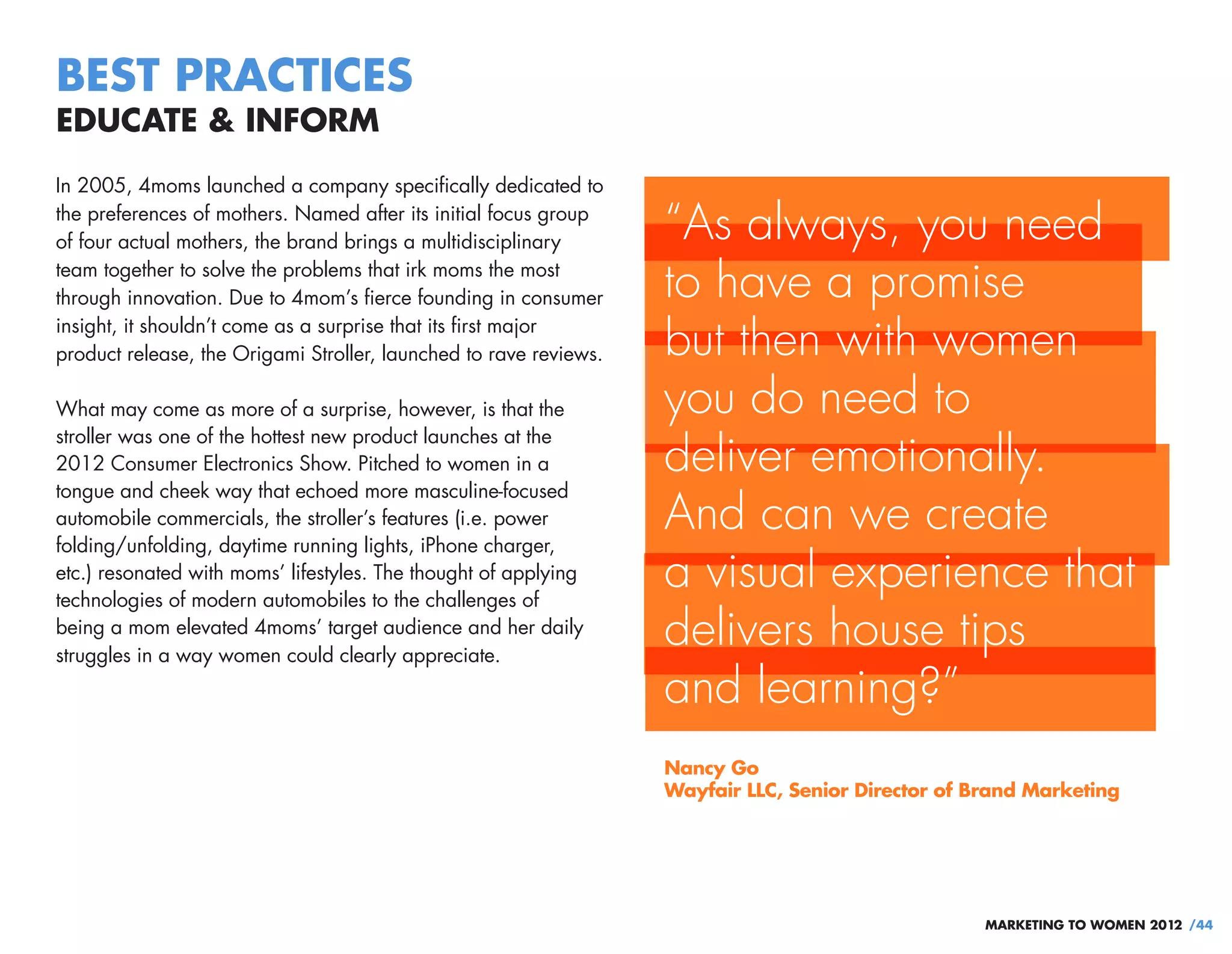 Beyond pink: Research on marketing to women consumers | PDF