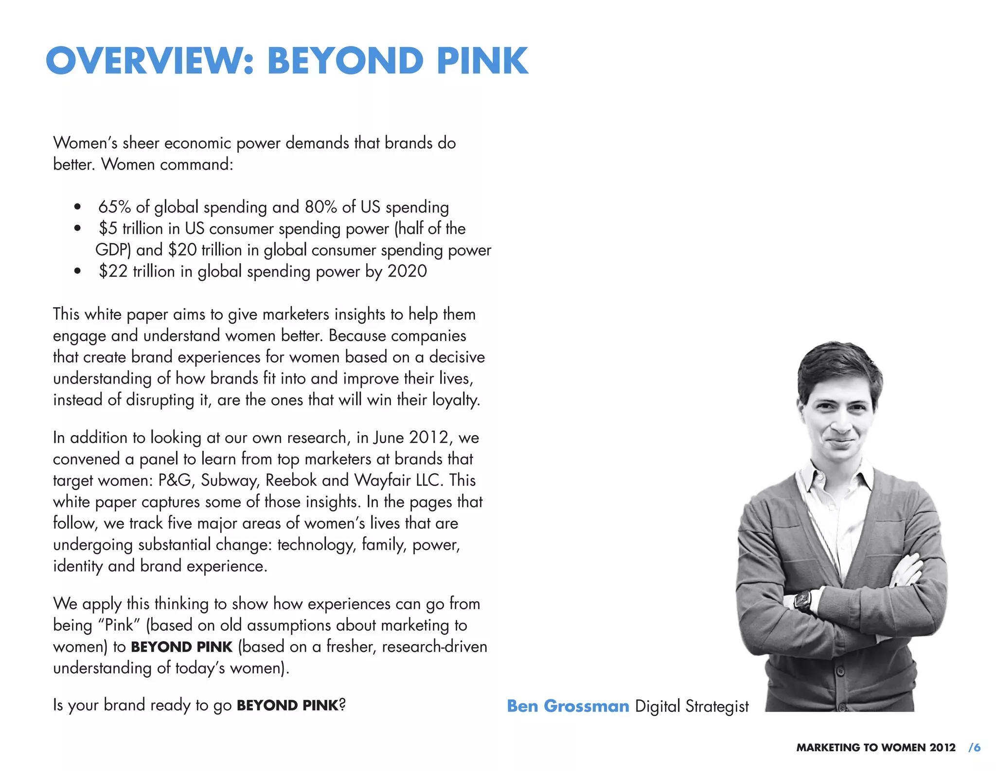 Beyond pink: Research on marketing to women consumers | PDF