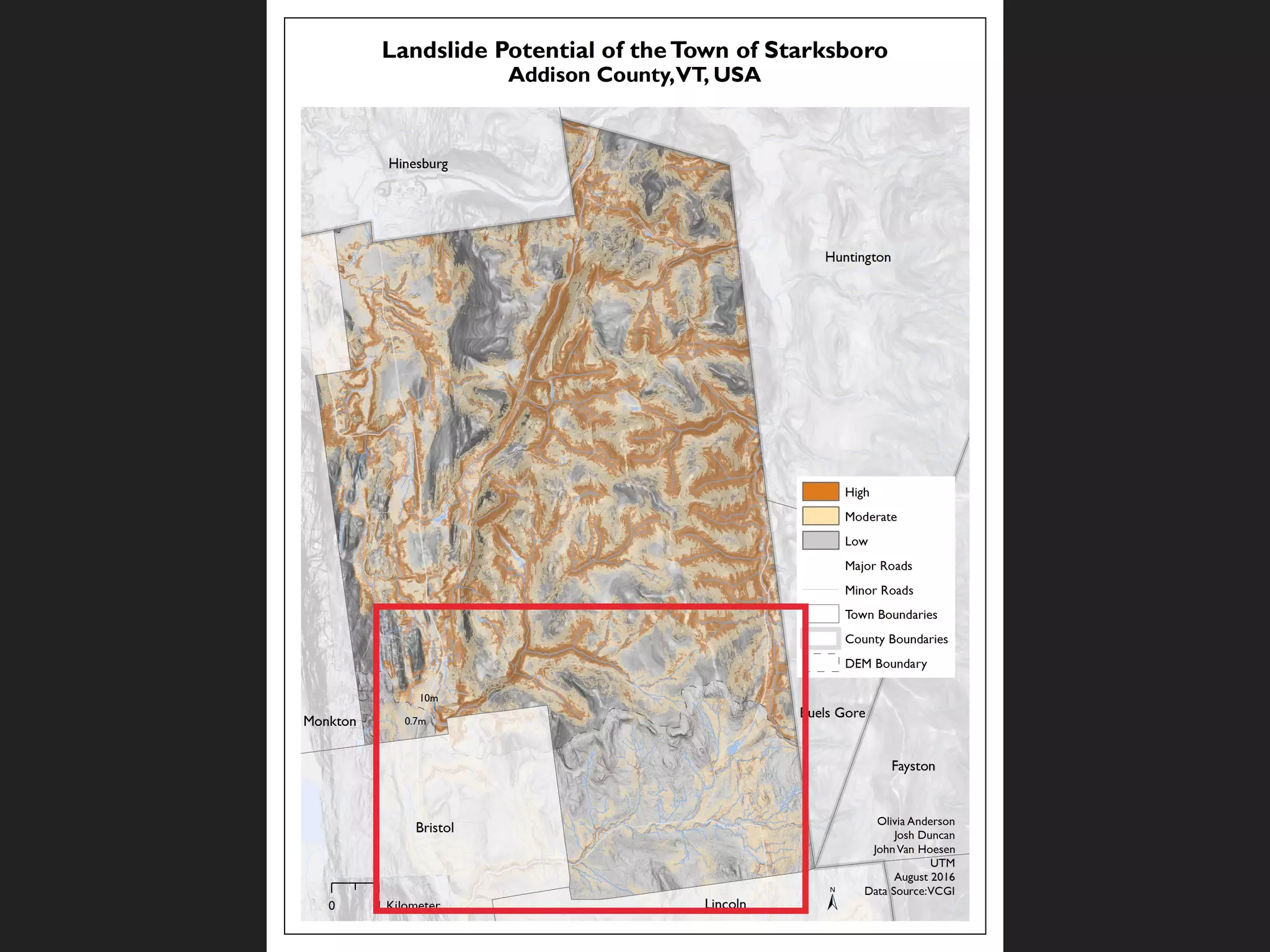 Jack and Jill Should Not Go Up That Hill: Preliminary LIDAR-Based Landslide Modeling For Better ...