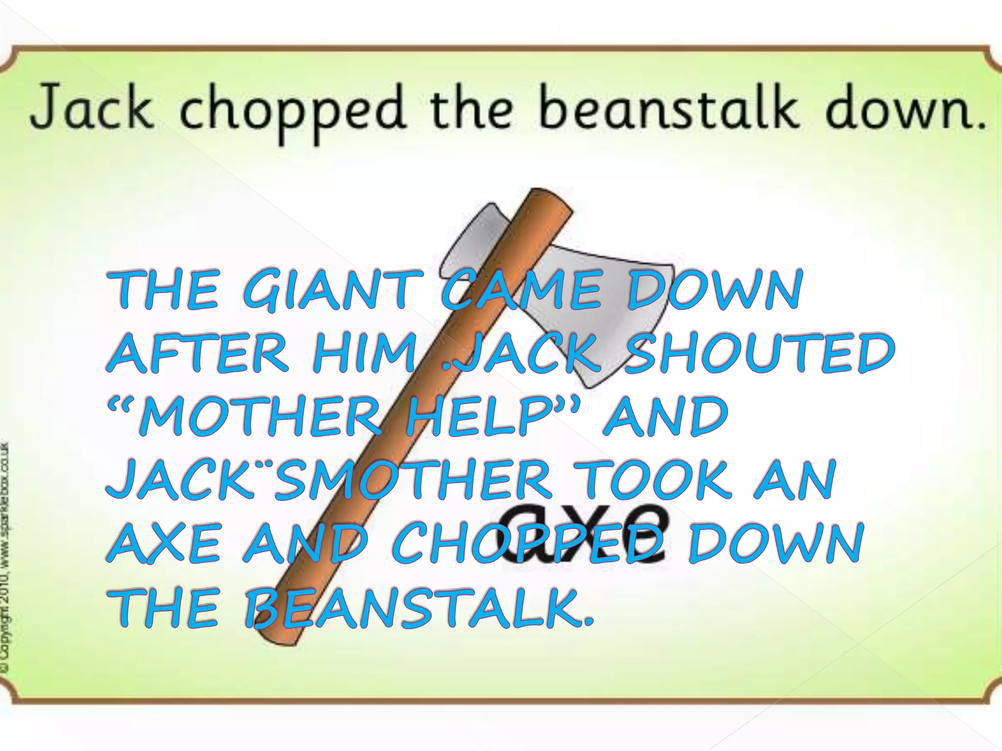 Jack and the beanstalk (2) | PPTX
