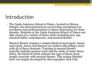 Jack Cole - Legendary Musical Theater Choreographer | PPTX