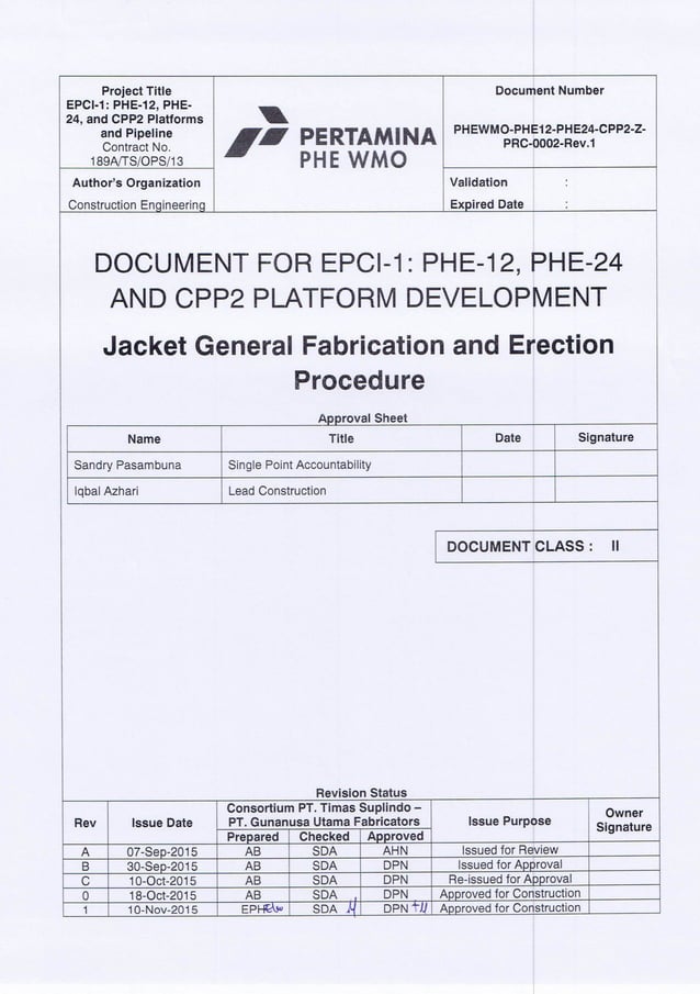 Jacket | PDF | Civil Engineering Industry | Industries