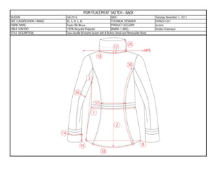 Jacket Tech Pack | PDF