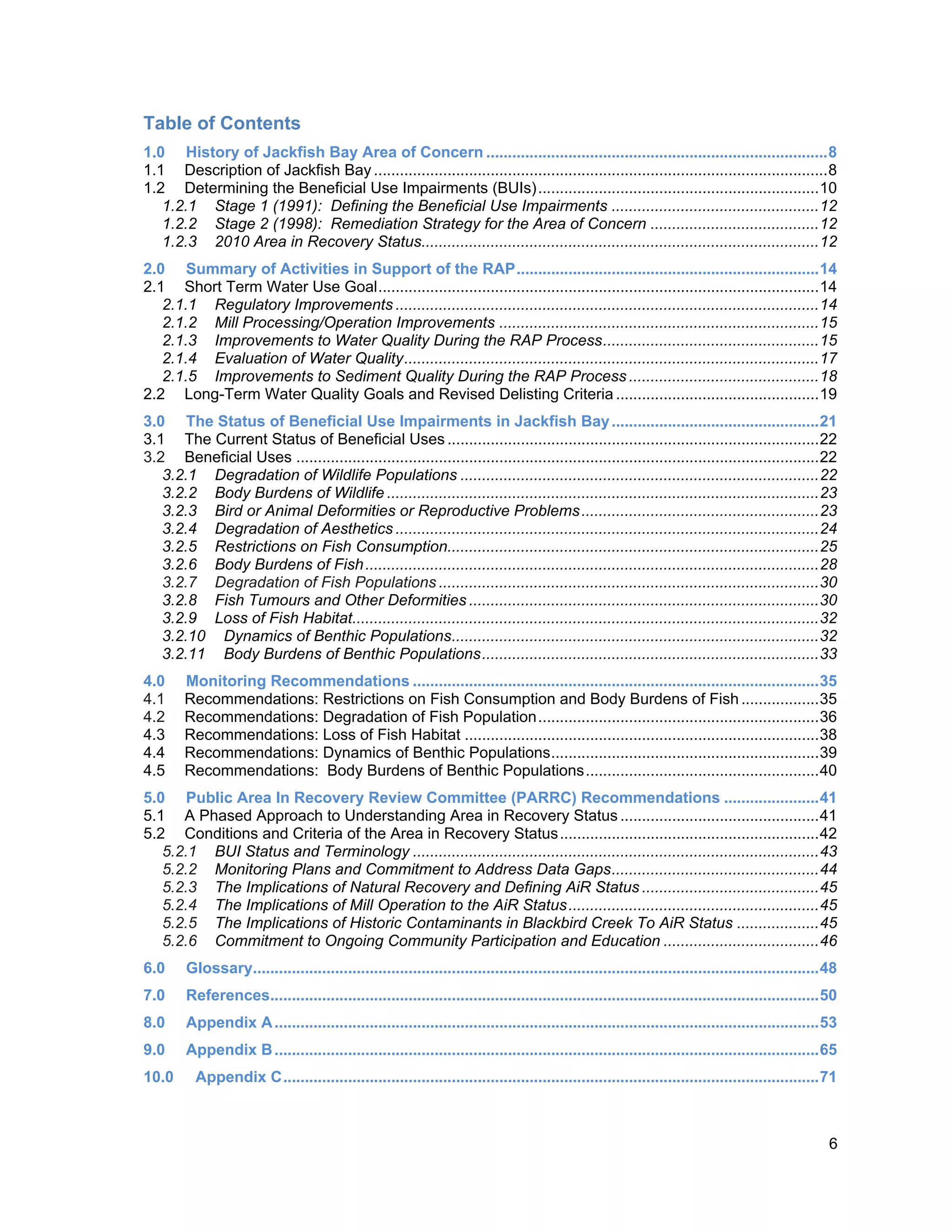 Jackfish bay final 14, 6, 2010 | PDF