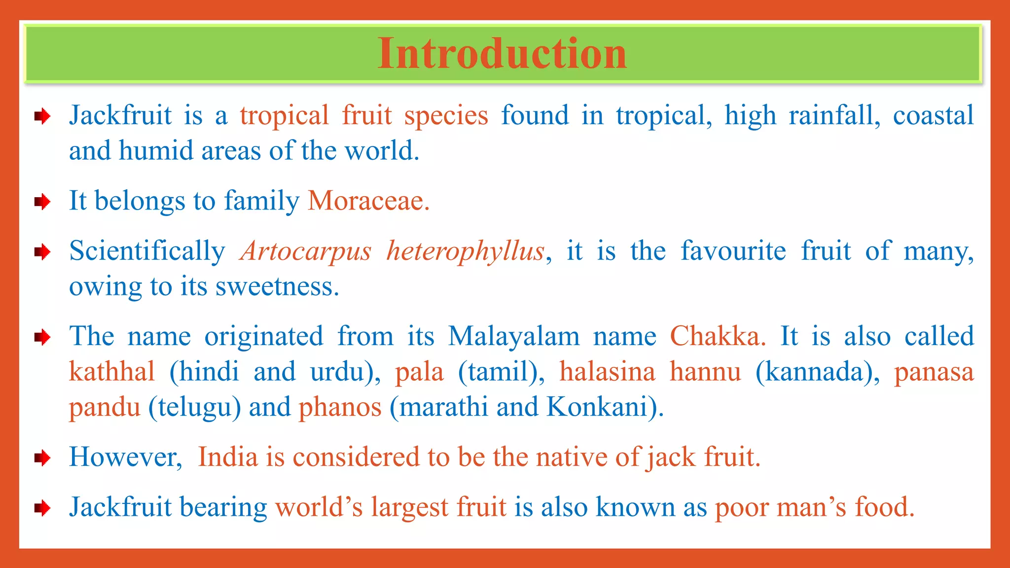 Jackfruit ppt.. | PDF