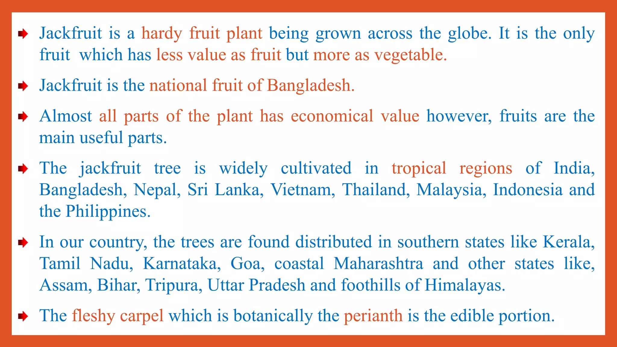 Jackfruit ppt.. | PDF
