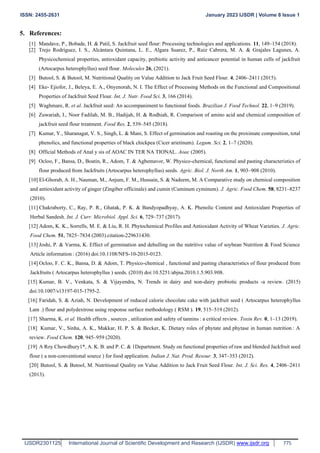 Effect of Pre-treatment on jackfruit seed powder and its utilization in crackers development | PDF