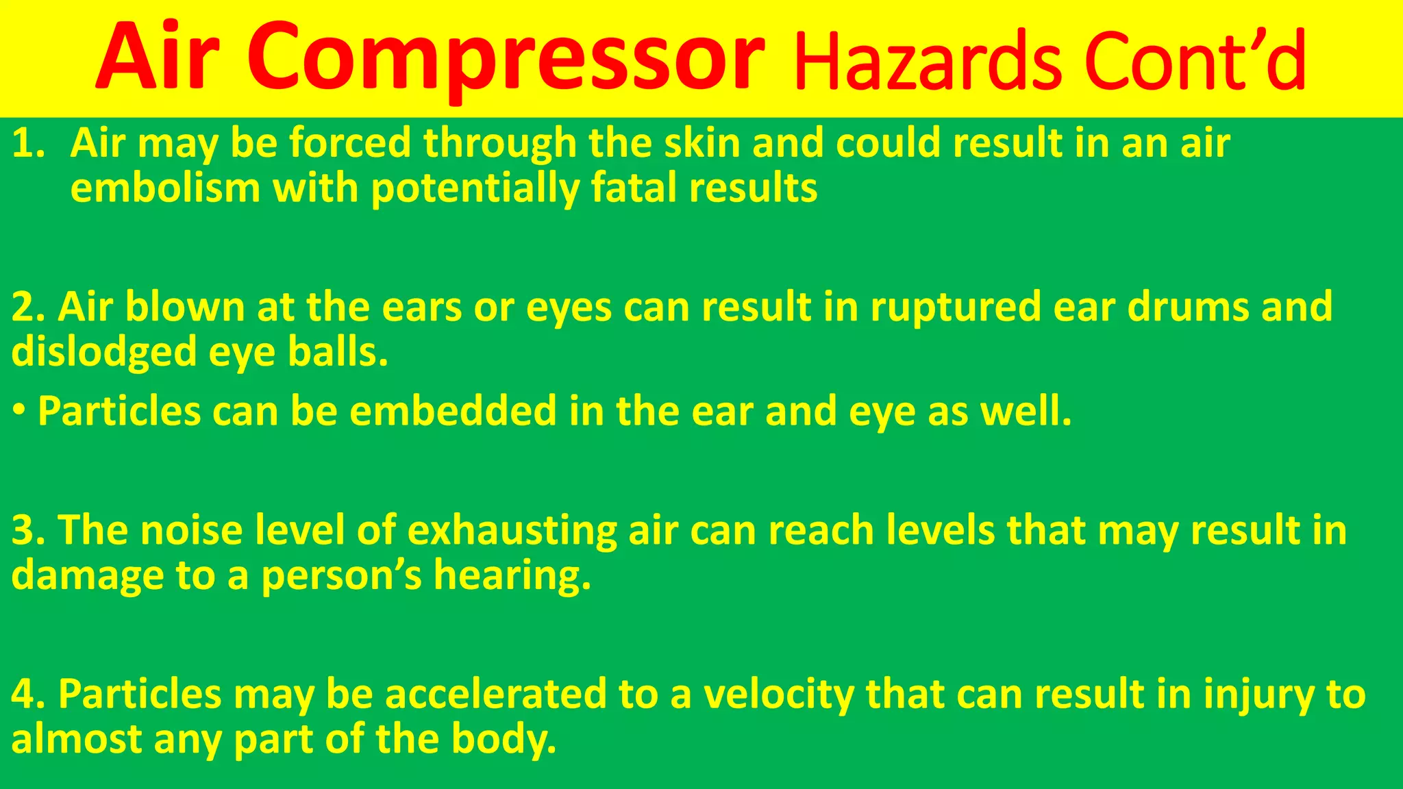 Jack Hammer & Air Compressor Slide 05 May 2021 | PPTX