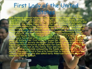 Jackie Kennedy | PPT