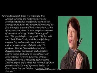 Jackie chan, american action hero Arise Roby | PPSX