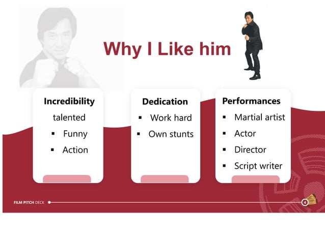 My Favourite Actor Jackie Chan | PPT My Favourite Actor Jackie Chan | PPT