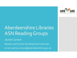 ASN Reading Groups | PPTX