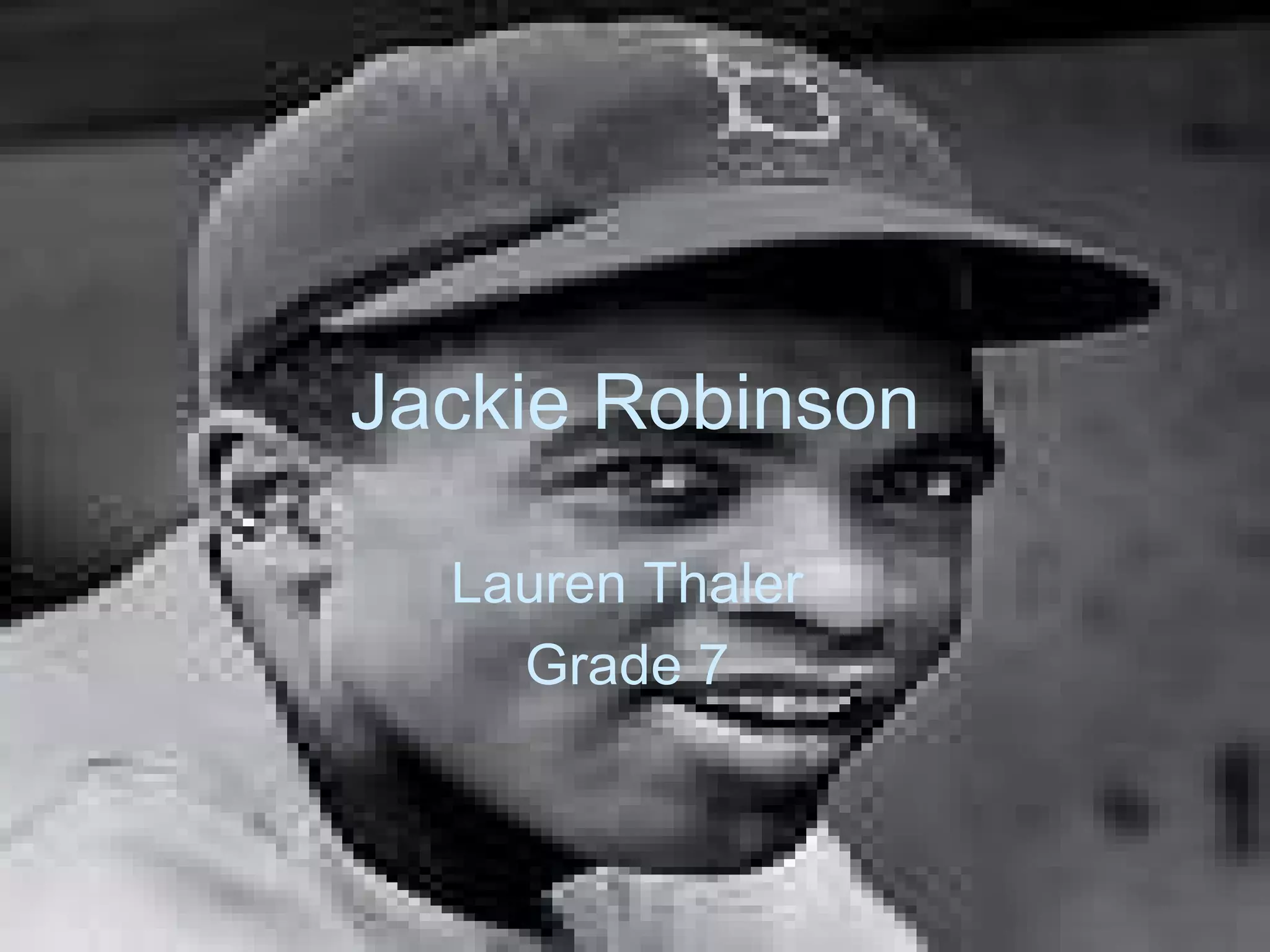 Jackie Robinson | PPT