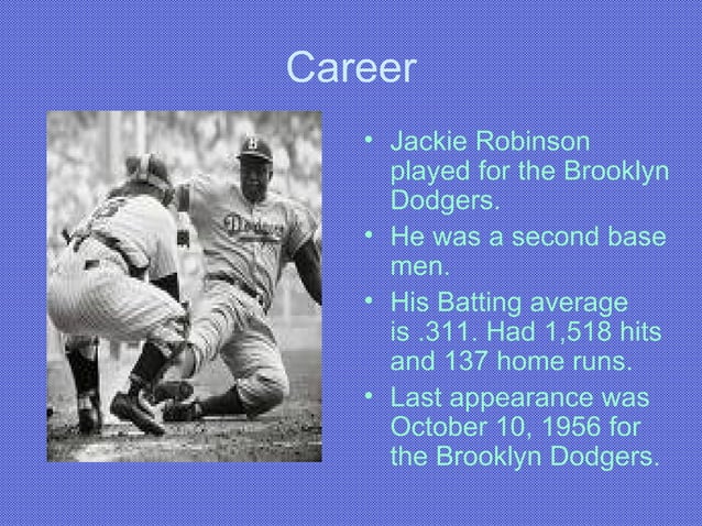 Jackie Robinson | PPT