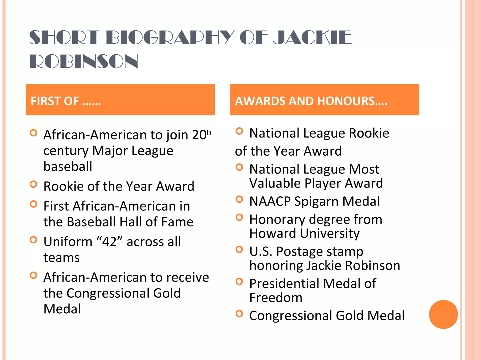 Jackie robinson | PPT