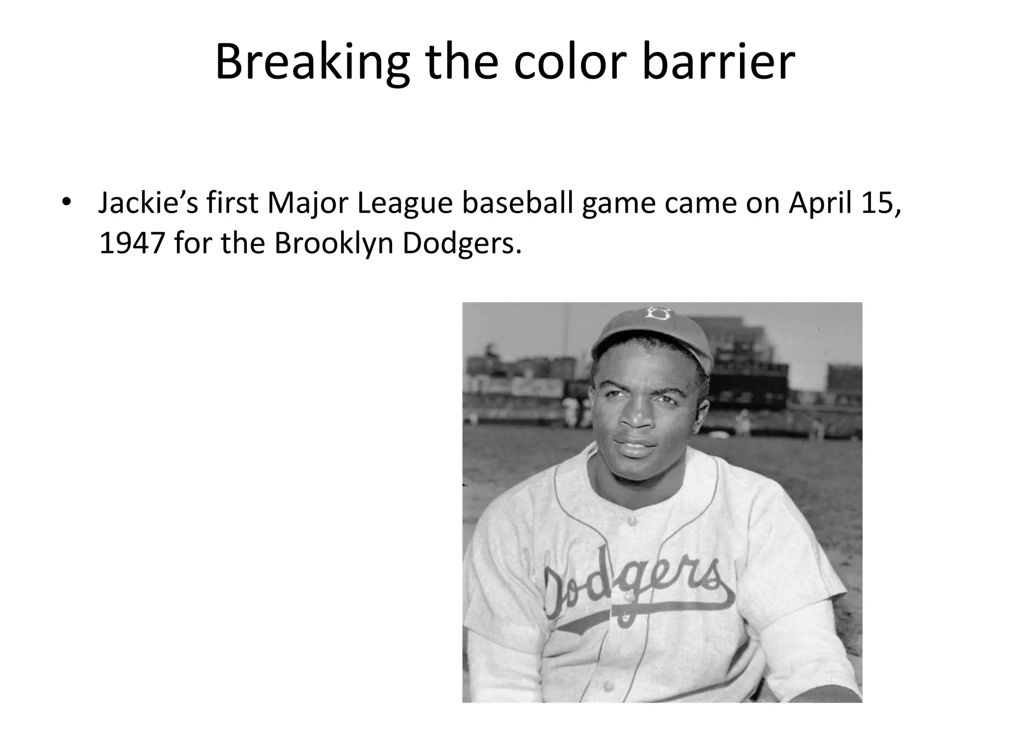 Jackie robinson | PPTX