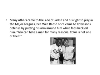 Jackie robinson | PPTX